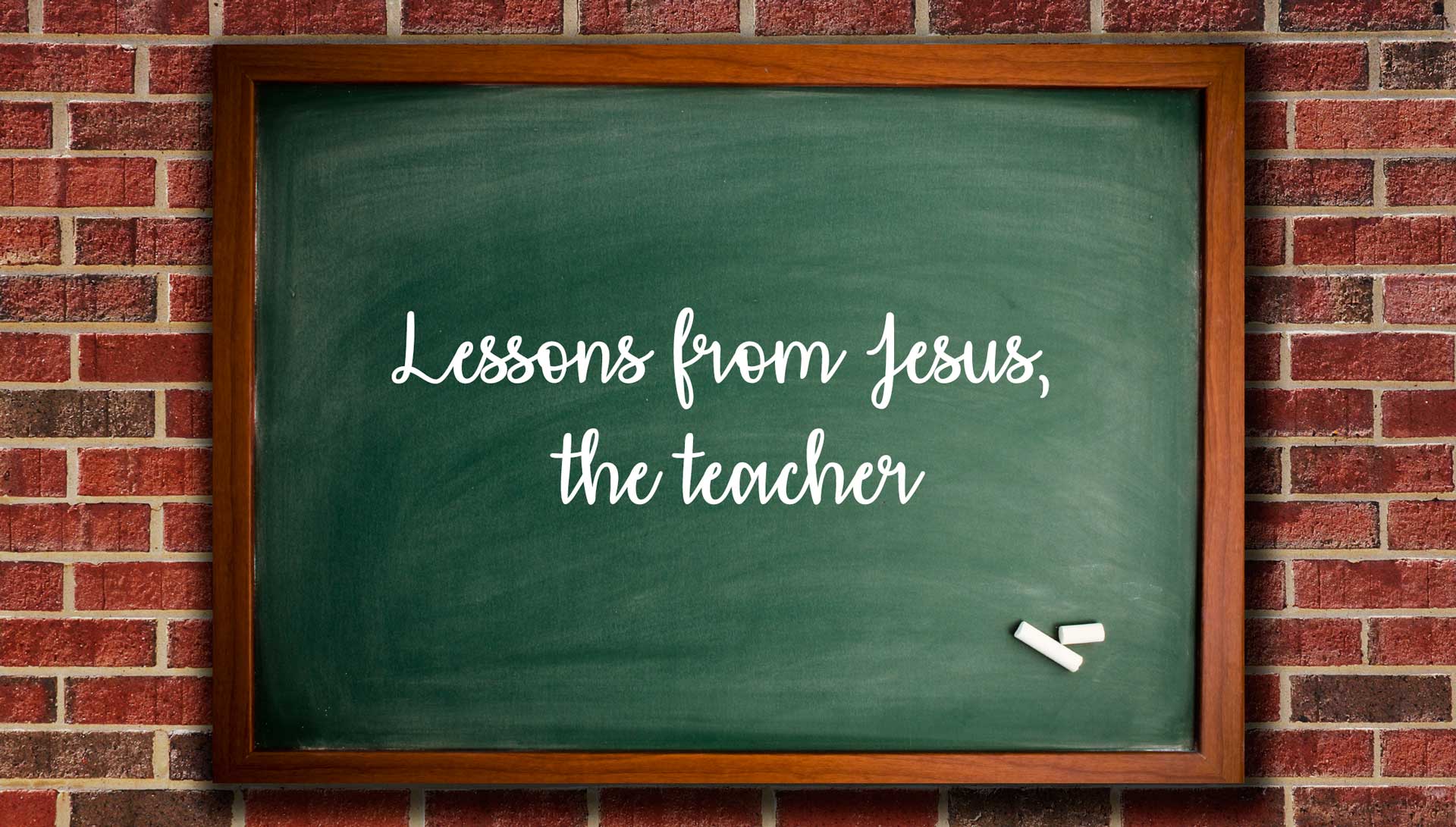 Lessons from Jesus, the Teacher | RZIM India